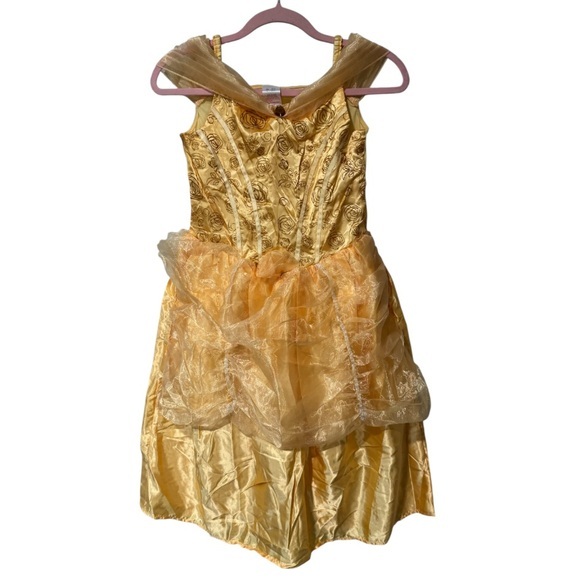 Costumes | Beauty And The Beast Belle Princess Costume Gown Dress Size ...